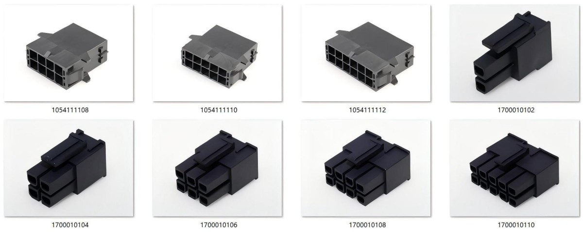 Molex Mega-Fit Power Connector, Custom Wire Harness