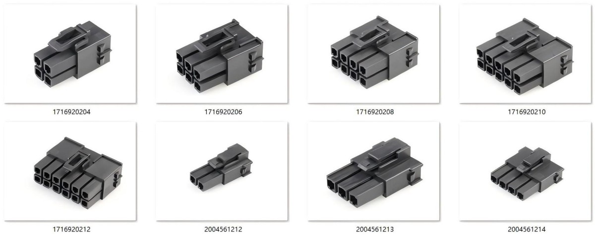 Molex Mega-Fit Power Connector, Custom Wire Harness