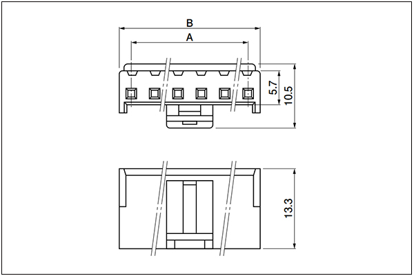 JST VH Connector, High Box Type, Wire Assembly