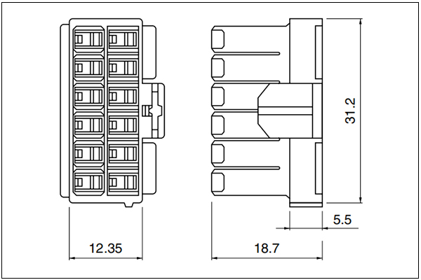 JST XL Connector, Wire to Wire, Wire Assembly