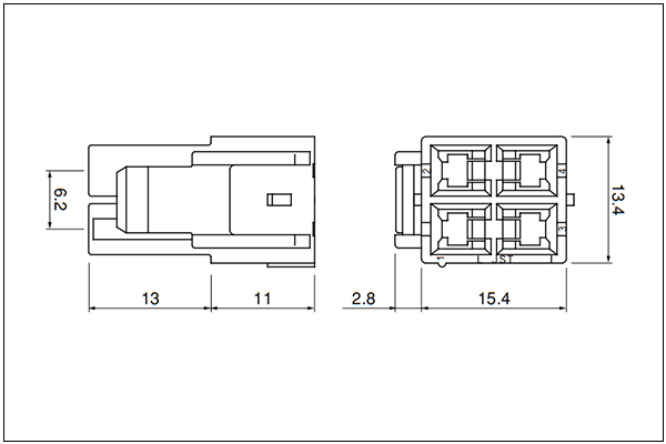 JST VL Connector, Wire to Board, Wire Assembly