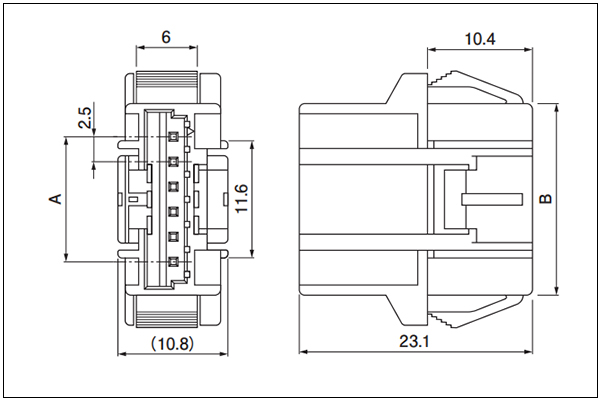 JST THR Connector, Wire to Wire, Wire Assembly
