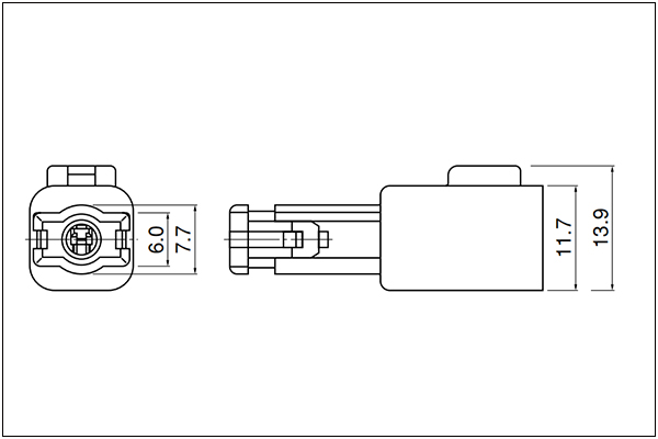 JST MWP Connector, Wire to Wire, Wire Assembly