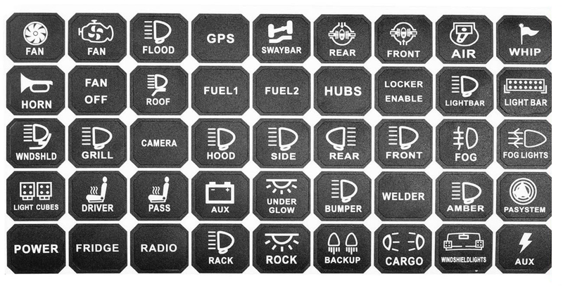 Custom Rocker Switches