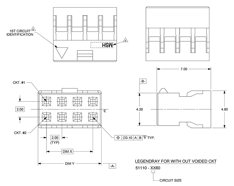 molex 51110 connector wire harness assembly | hooha harness