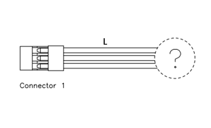 Dupont Connector 2.54mm Pitch, Support Custom Wire Harness Assembly