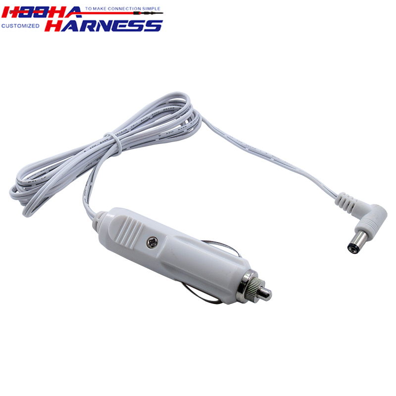 12v spt-1 18awg car charger power supply cable | hooha harness