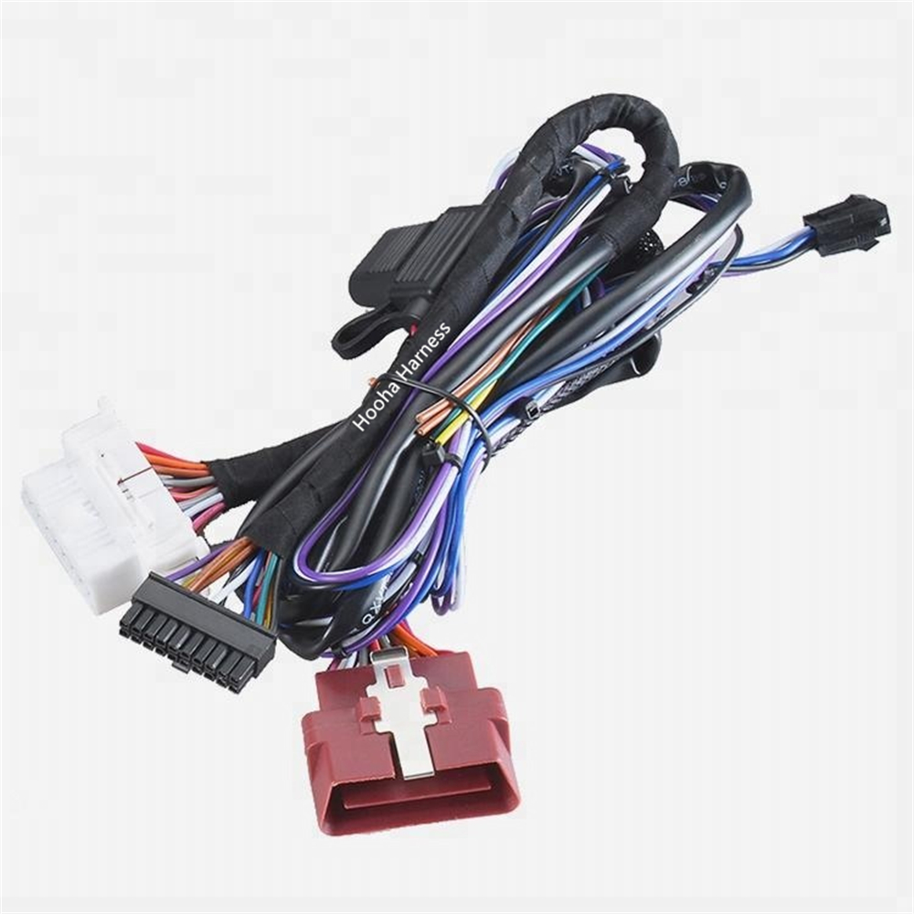 OBD Connector Shell, J1962M with Clip Red color | hooha harness